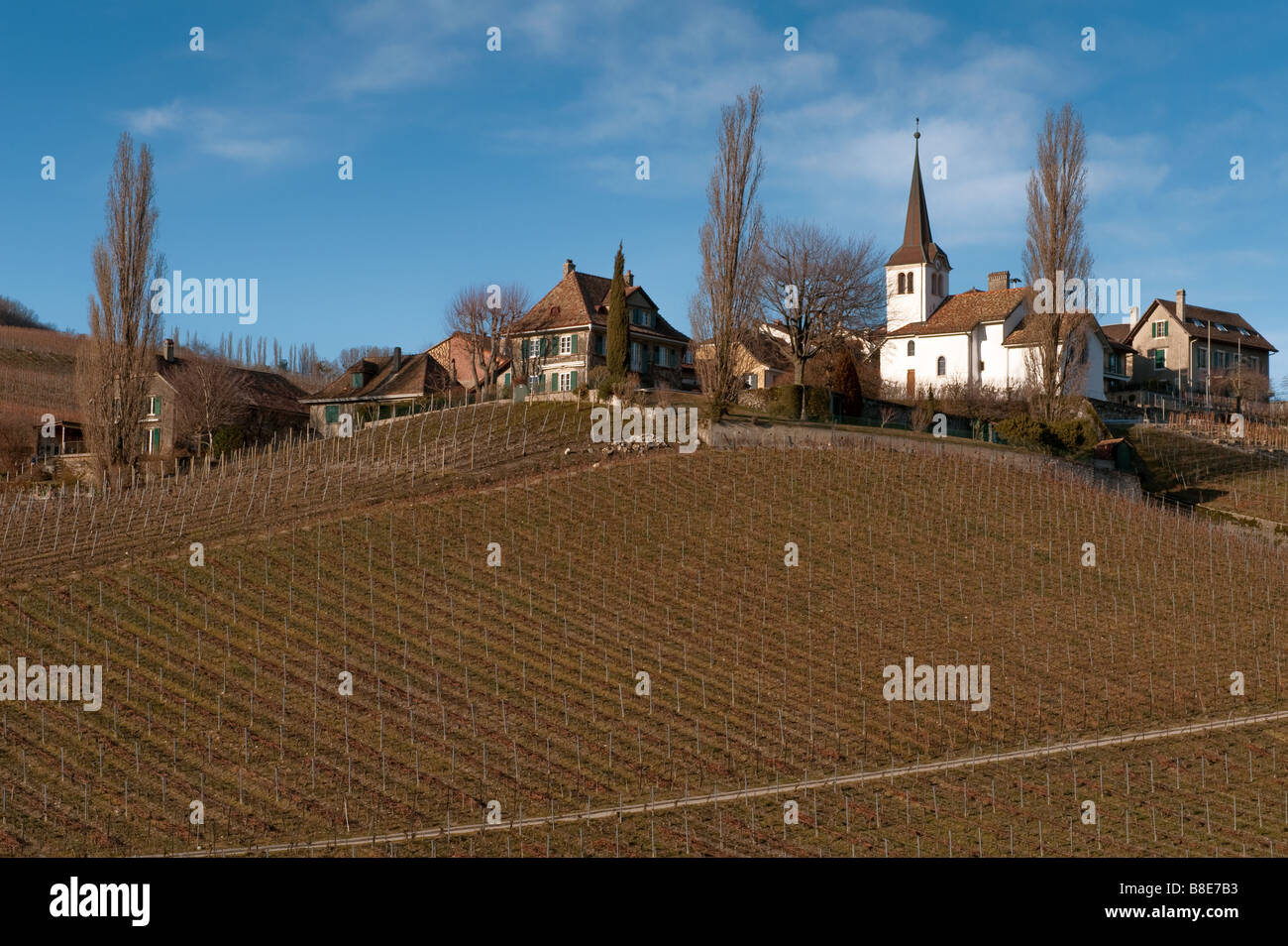 Village of Féchy Stock Photo - Alamy
