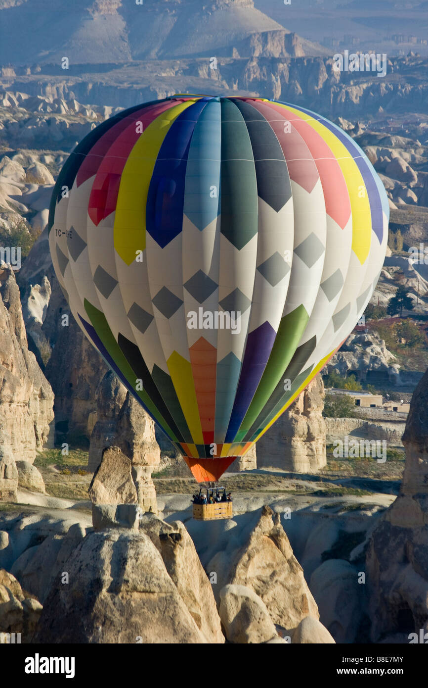 Hot Air Ballooning in Cappadocia Turkey Stock Photo - Alamy