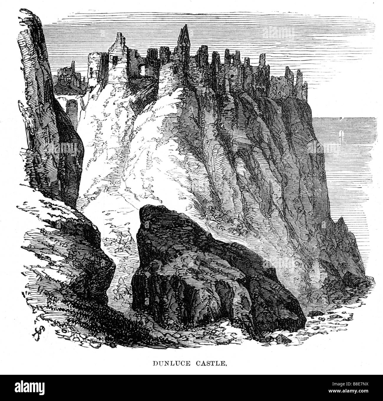 Victorian illustration castle hi-res stock photography and images - Alamy