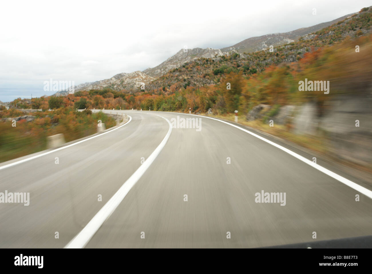open speed road at countryside Stock Photo - Alamy