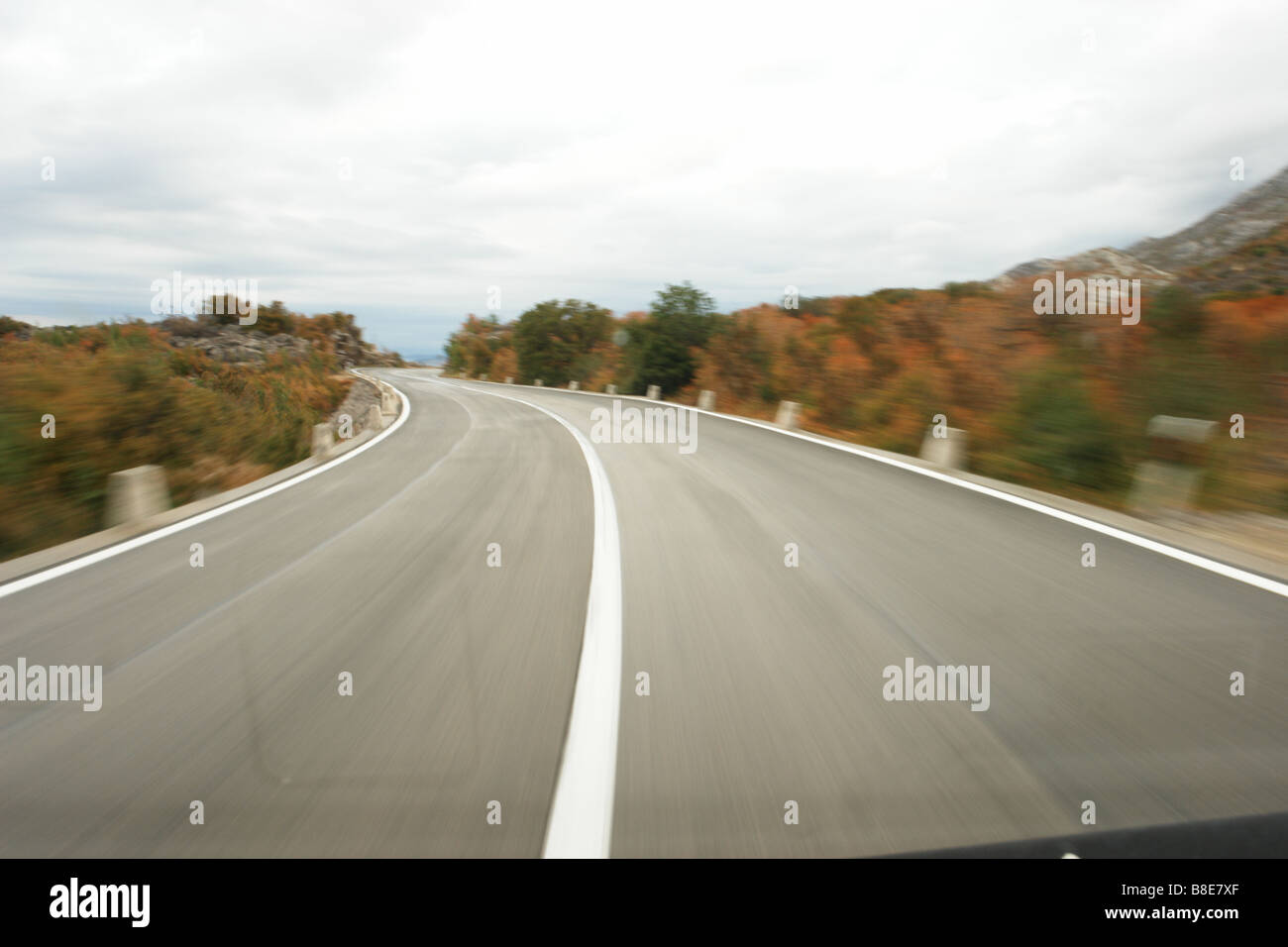 open speed road at countryside Stock Photo - Alamy