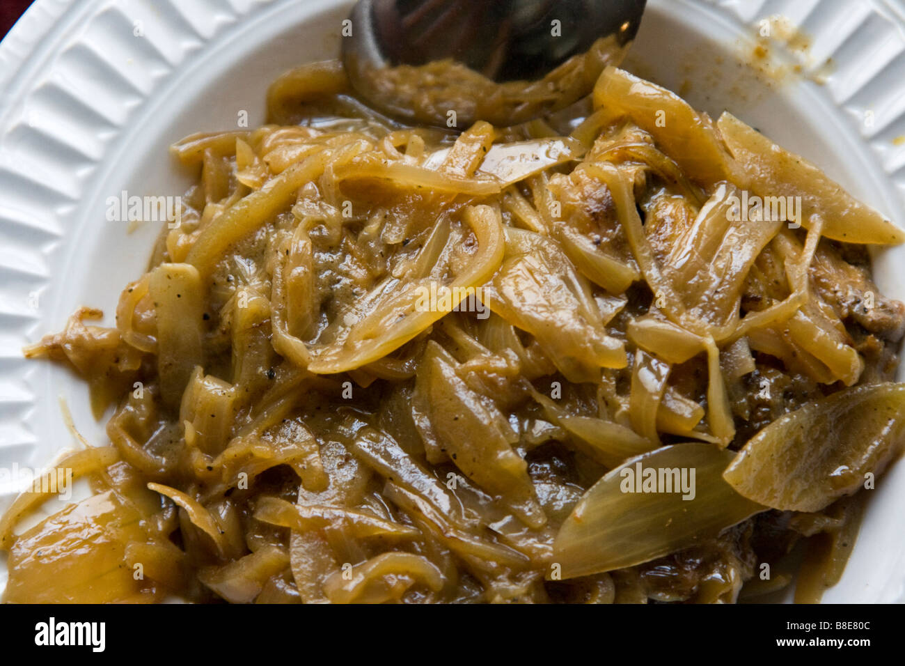 National Dish of Yassa Poulet at Keur N Deye Restaurant in Dakar ...