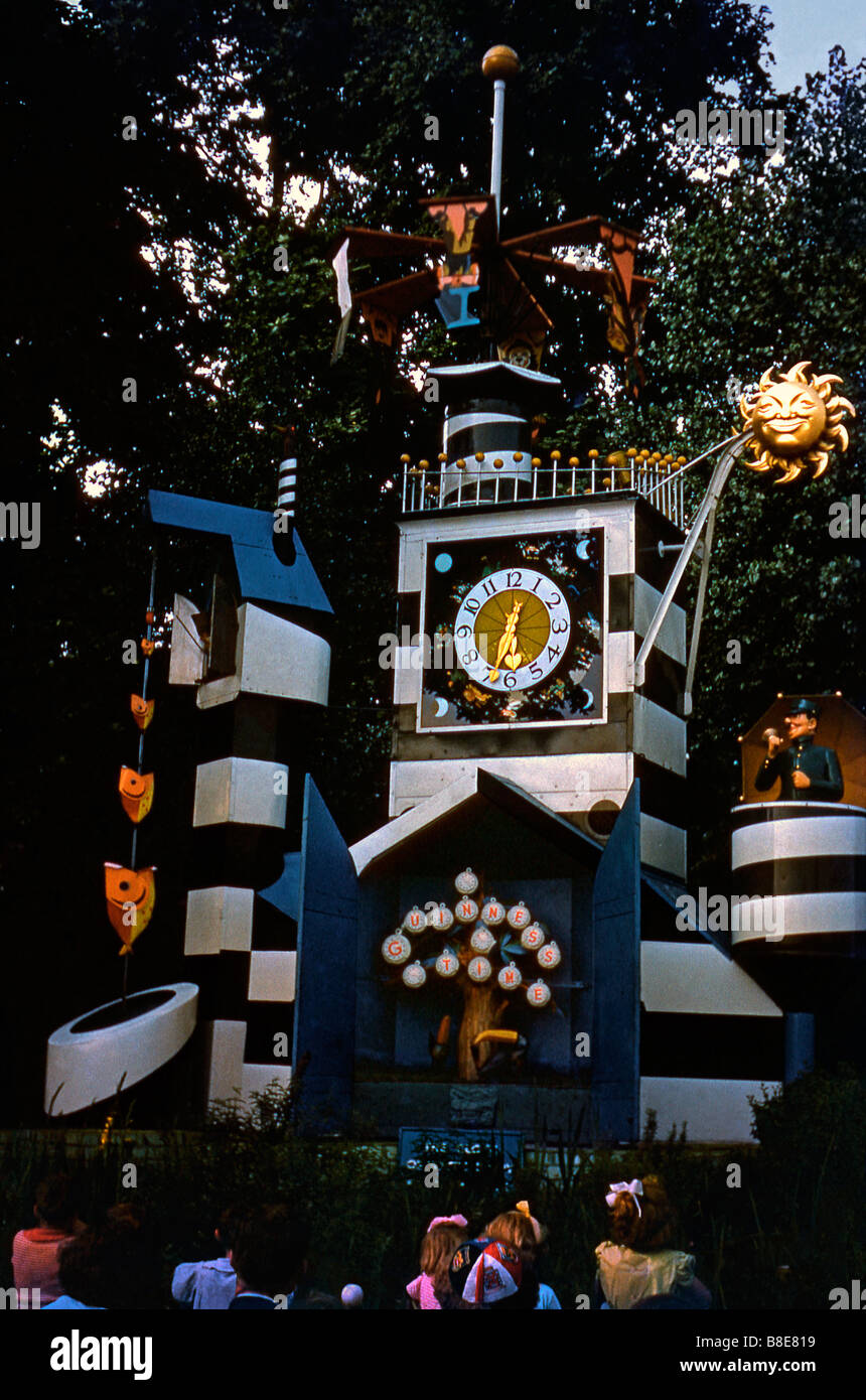 Guinness Festival Clock installed in the Battersea Festival Pleasure ...