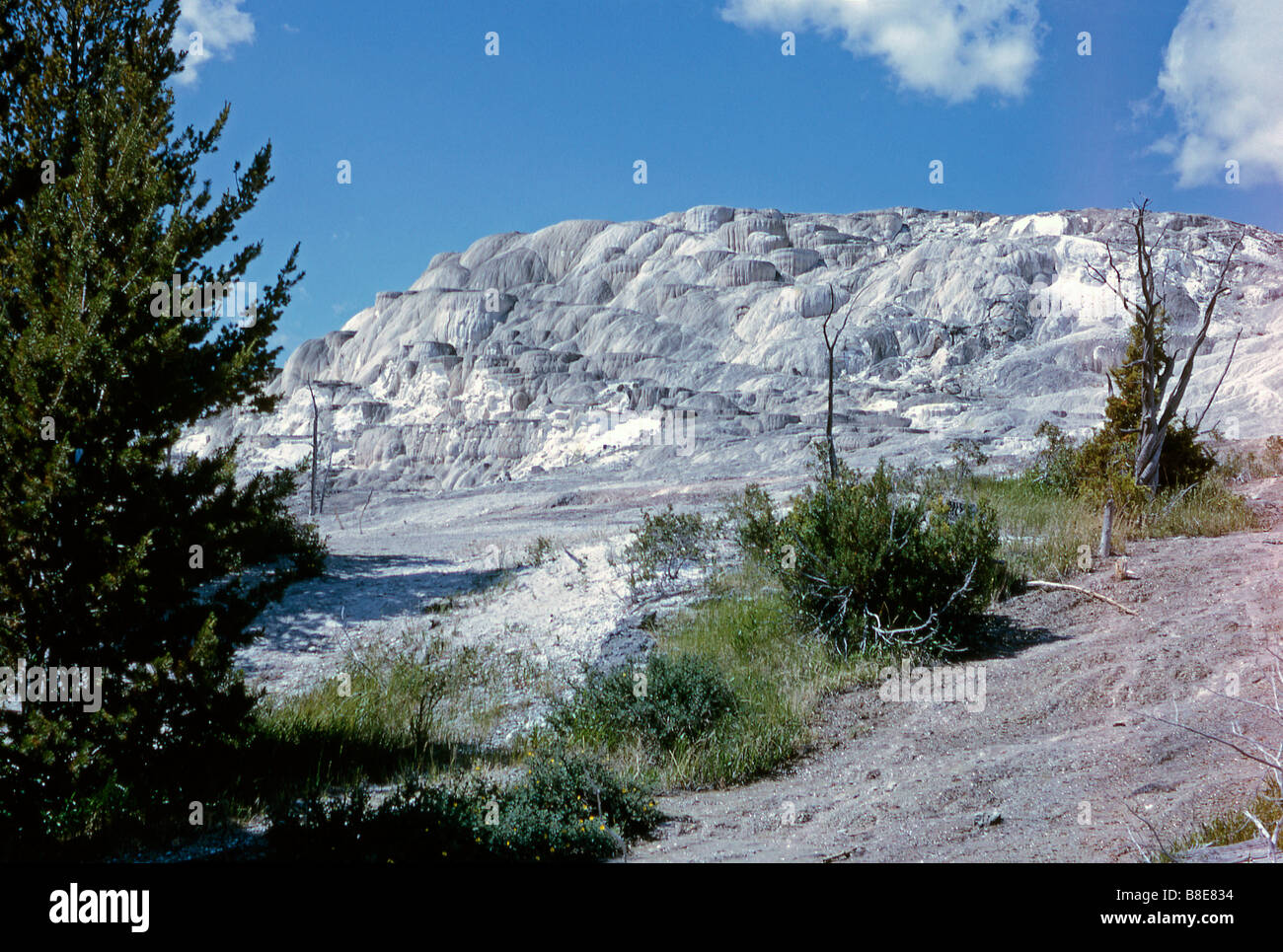 Jupiter terrace yellowstone national park hi-res stock photography and ...