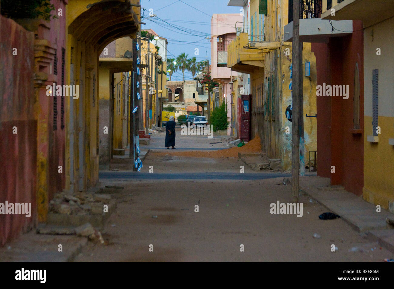 Senegal, saint louis architecture hi-res stock photography and images ...