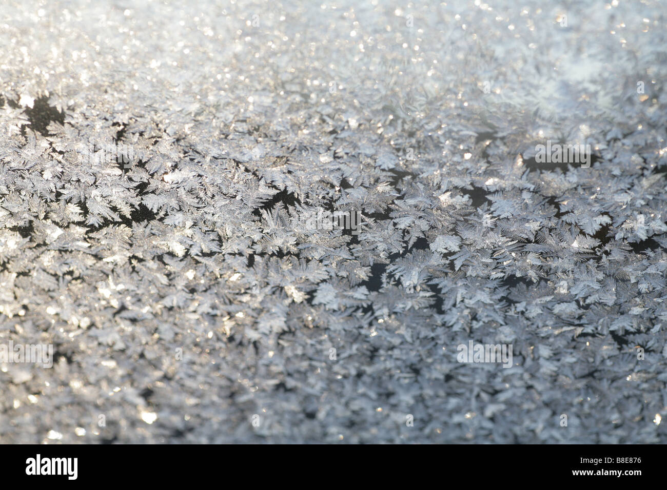 frost pattern on a window Stock Photo - Alamy