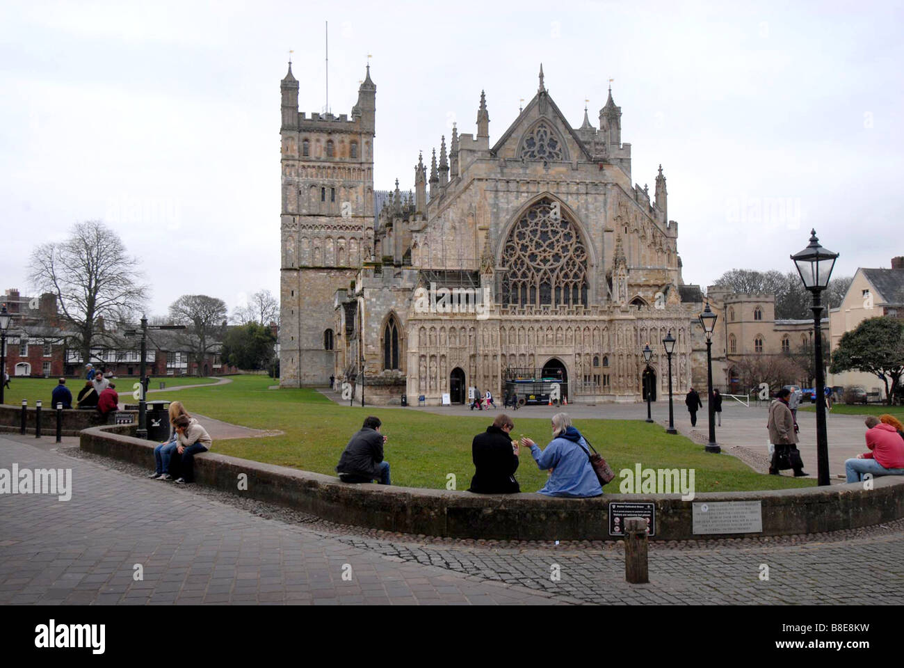 Exeter Cathedral, Devon Stock Photo - Alamy