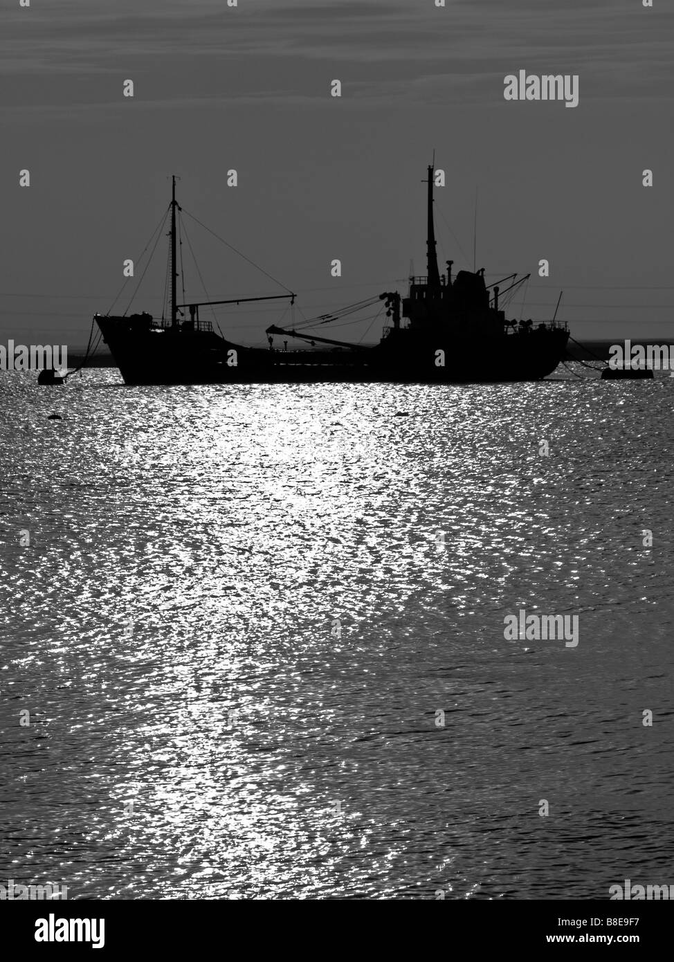 Ship shadow Black and White Stock Photos & Images - Alamy