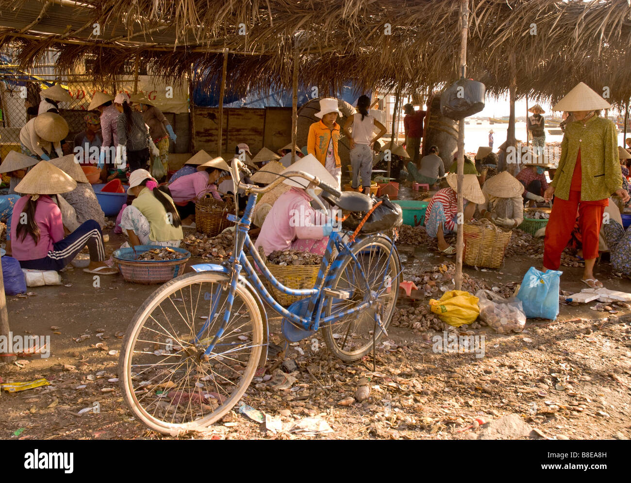 Fish Market Vietnam Stock Photo - Alamy