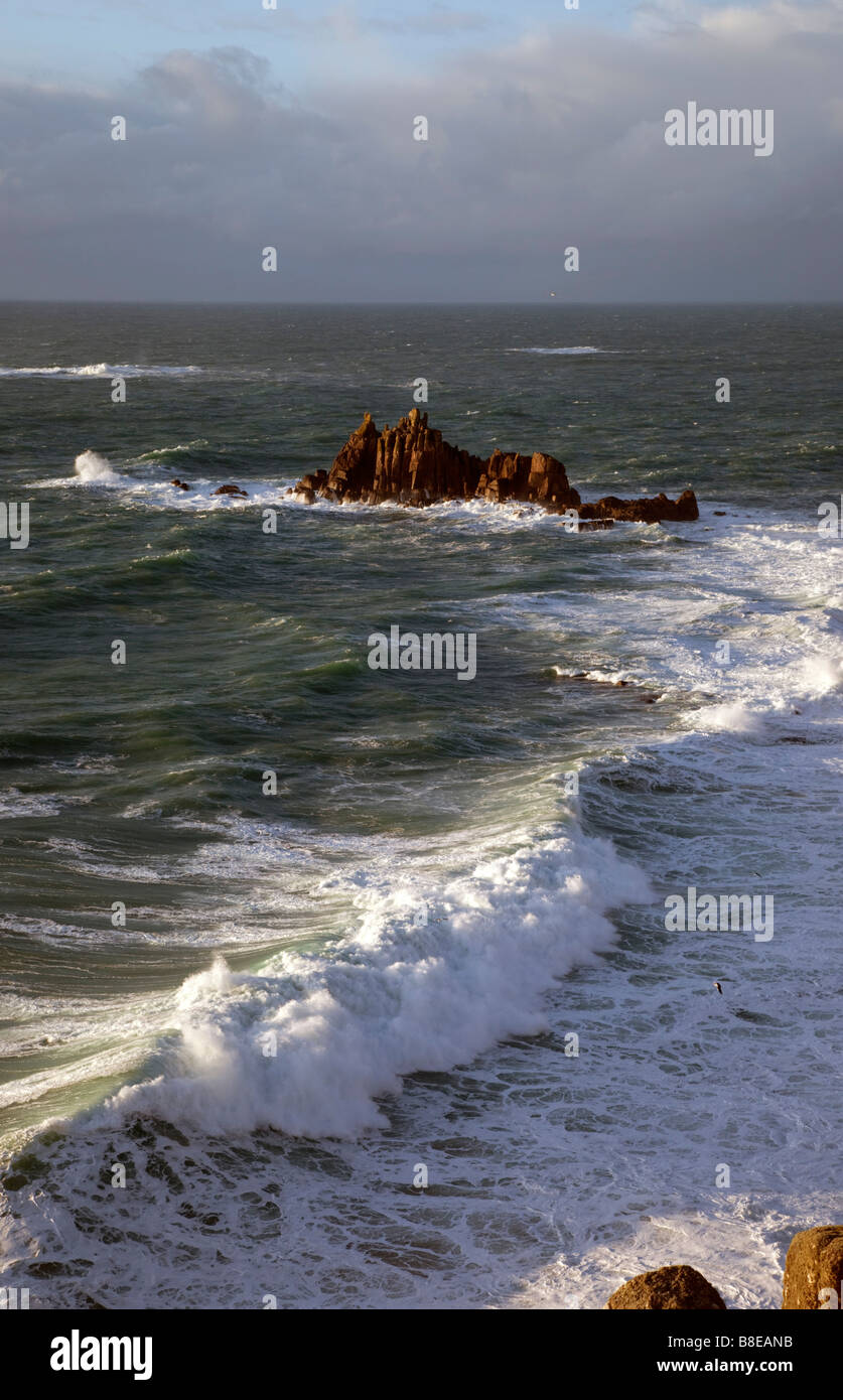 rocks off lands end cornwall Stock Photo - Alamy rocks off lands end cornwall Stock Photo - Alamy