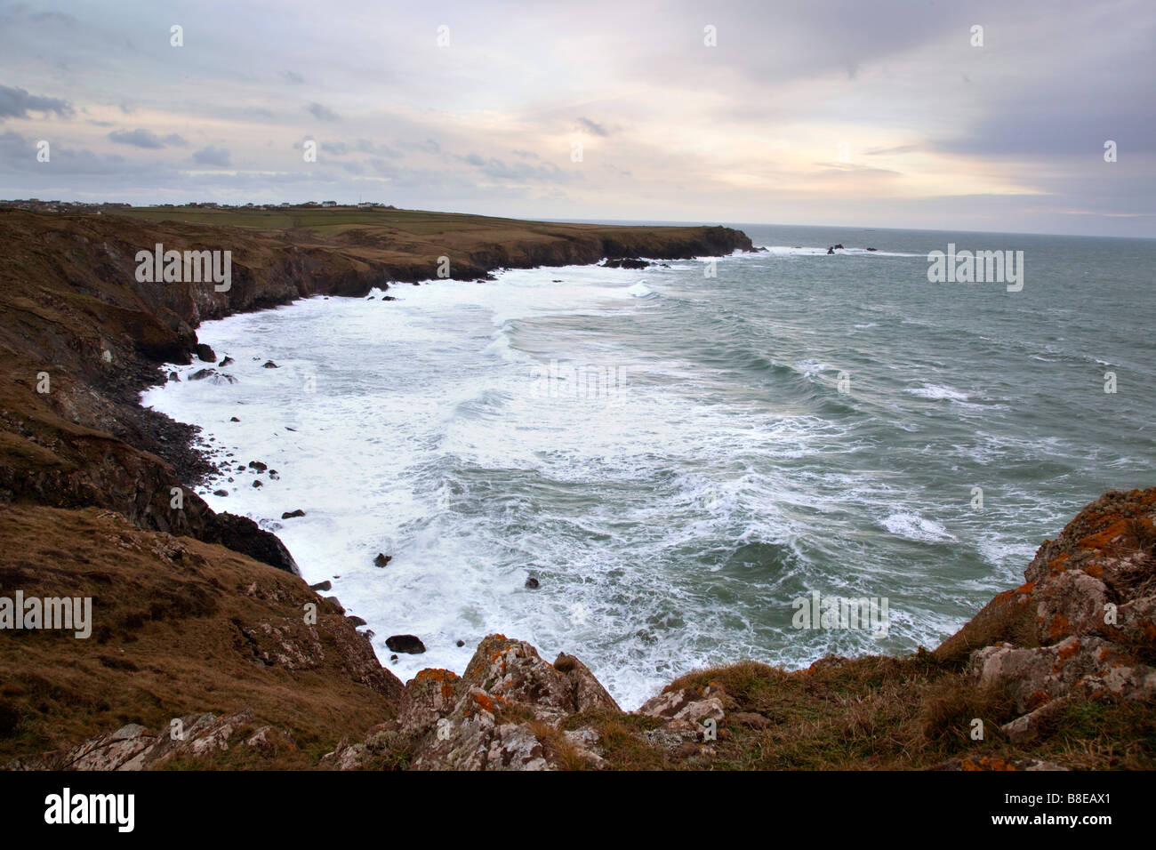 lizard point from kynance cornwall Stock Photo - Alamy