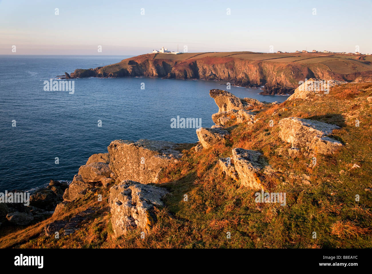 lizard point cornwall Stock Photo - Alamy