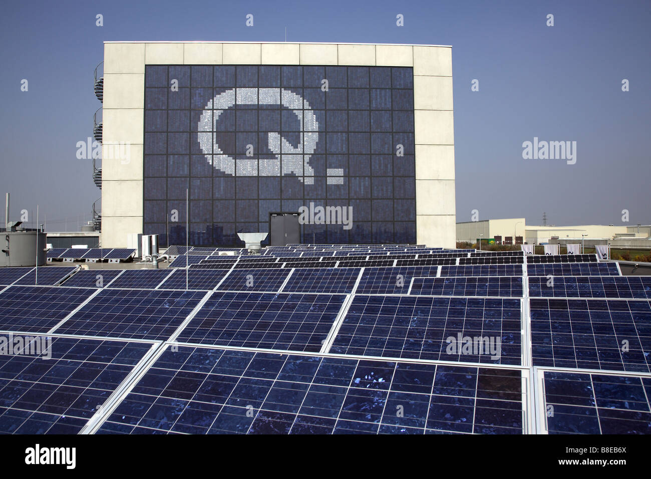 Q-Cells AG headquarters in Thalheim, Germany Stock Photo - Alamy
