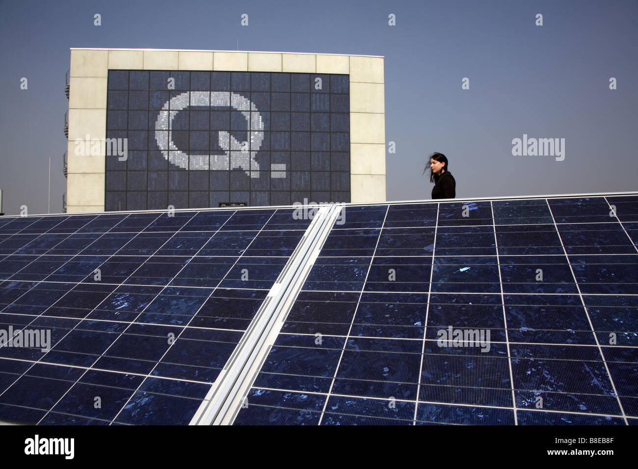 Q-Cells AG headquarters in Thalheim, Germany Stock Photo - Alamy