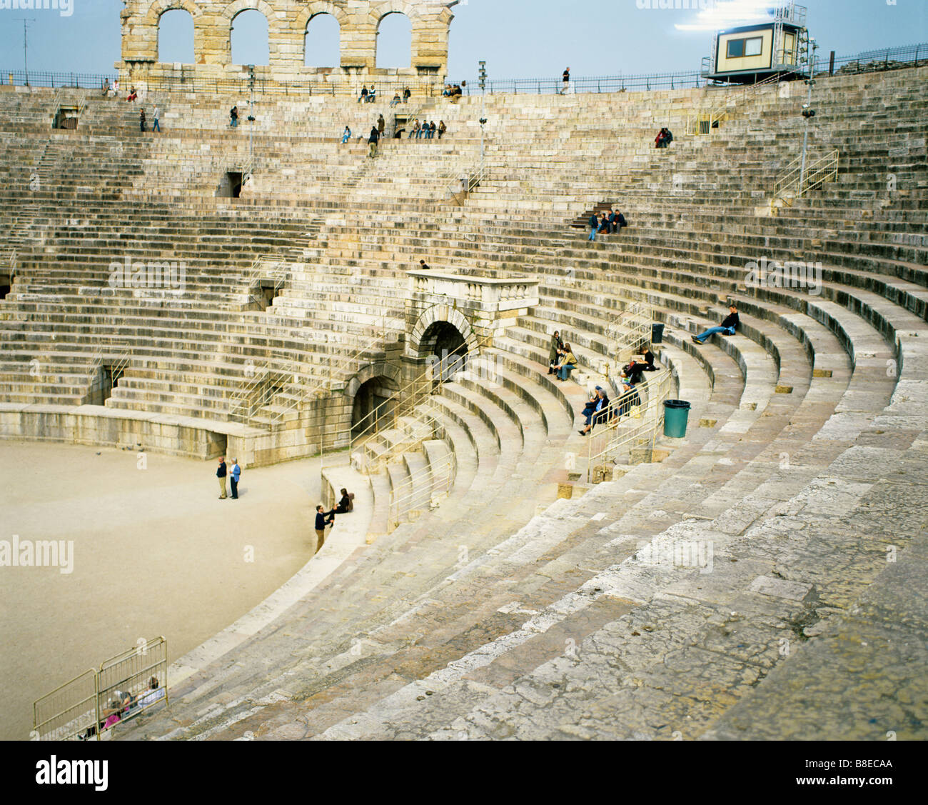 Italy Verona Amphitheatre Stock Photo - Alamy