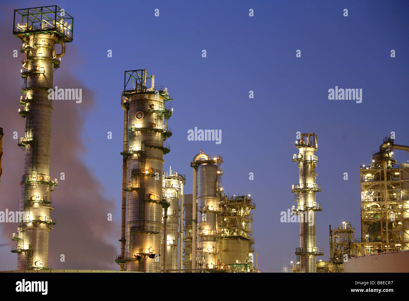 environmental pollution industry in the Botlek Rotterdam Netherlands ...