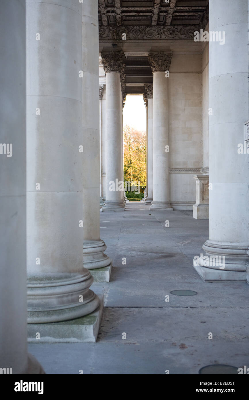 Fitzwilliam Museum Columns Stock Photo - Alamy