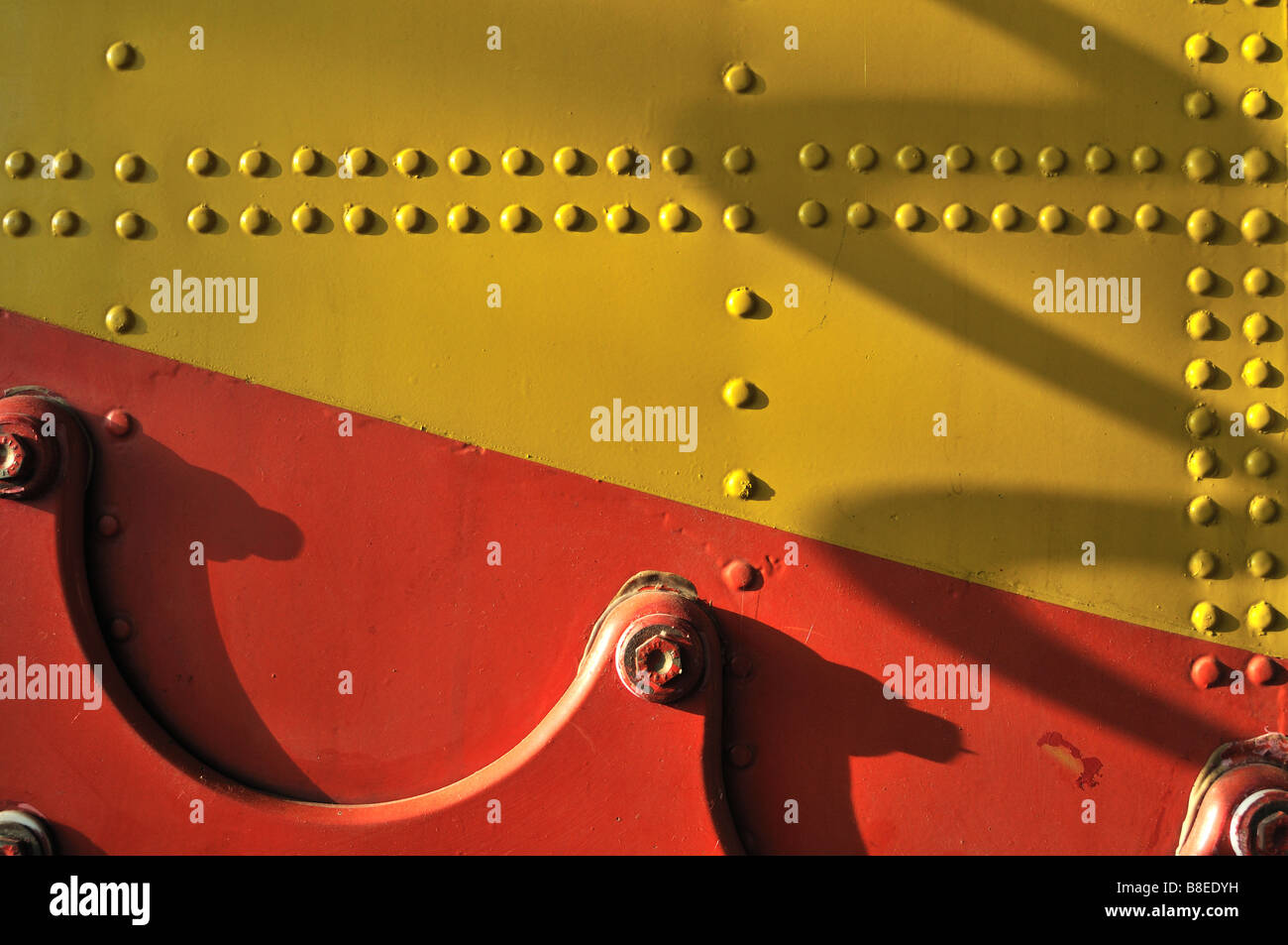 some rivets on a plane body Stock Photo - Alamy