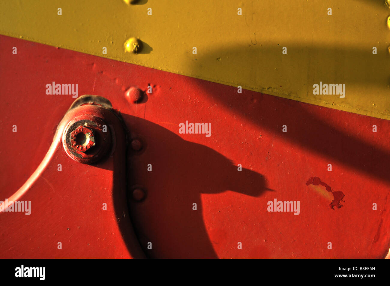 some rivets on a plane body Stock Photo - Alamy