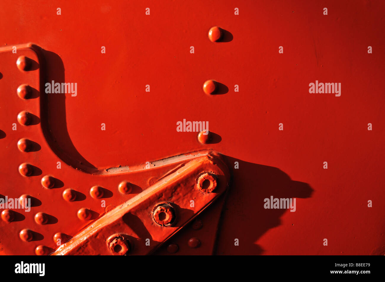 some rivets on a plane body Stock Photo - Alamy