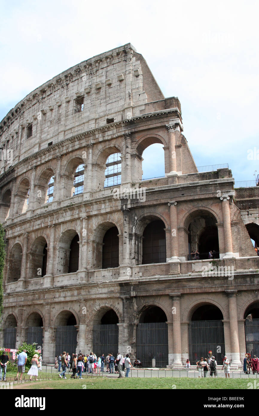 Section of the Colosseum, Rome, Italy Stock Photo - Alamy
