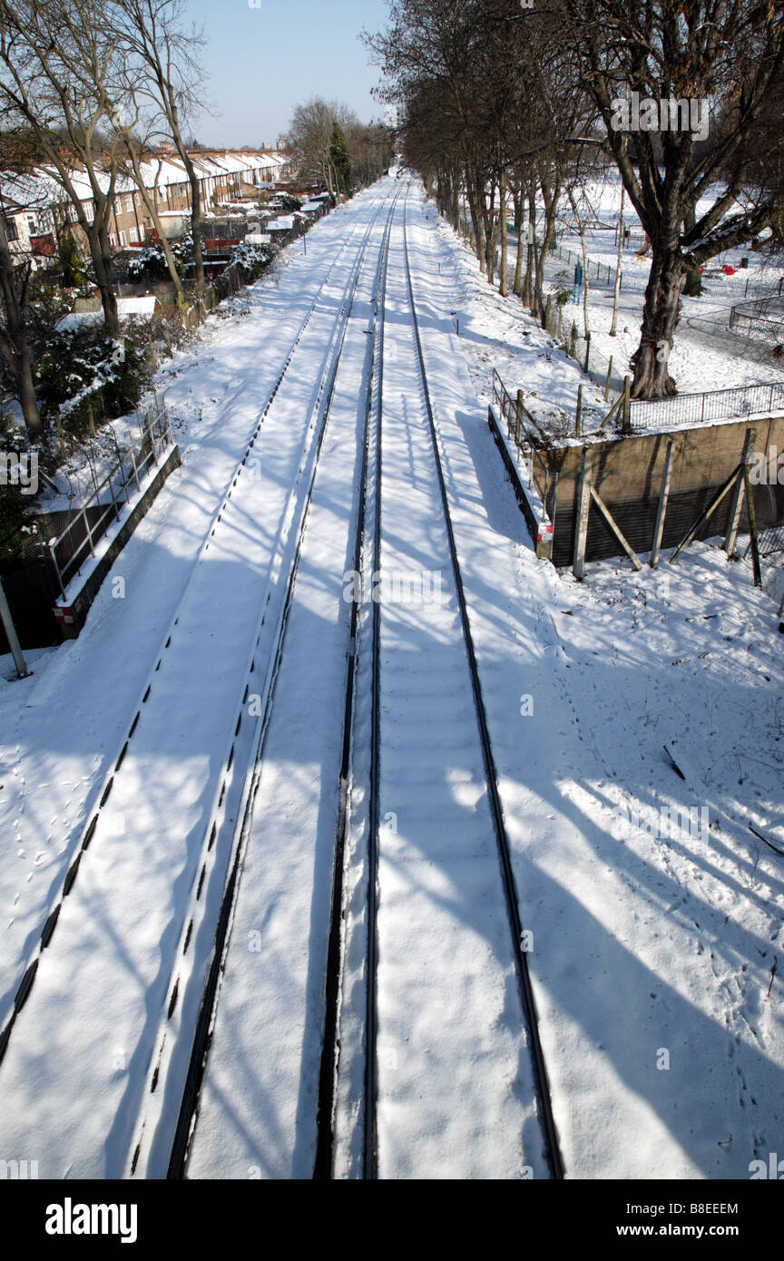 Covered railway track hi-res stock photography and images - Alamy
