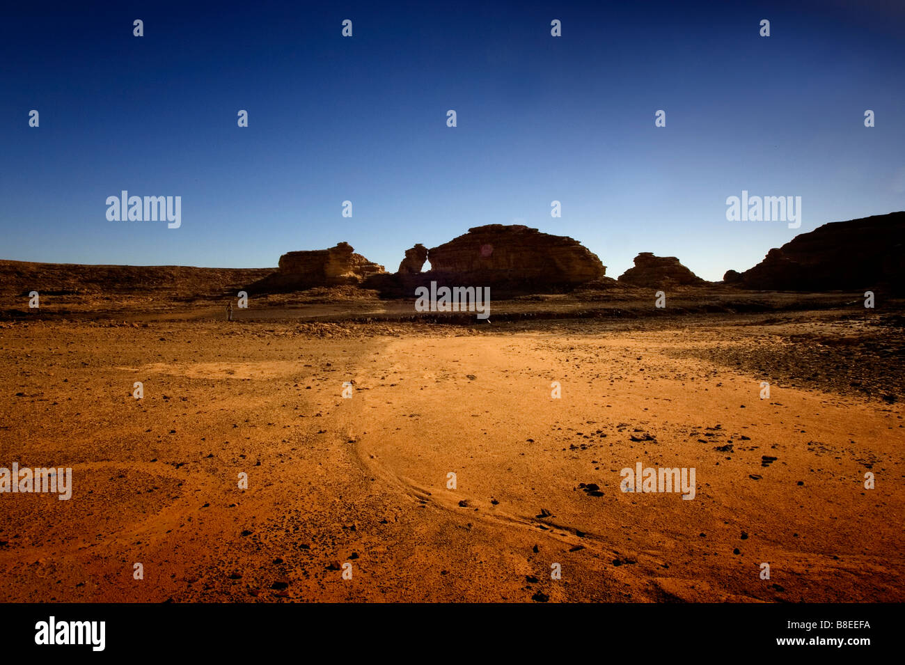 a desert landscape in Egypt Stock Photo - Alamy