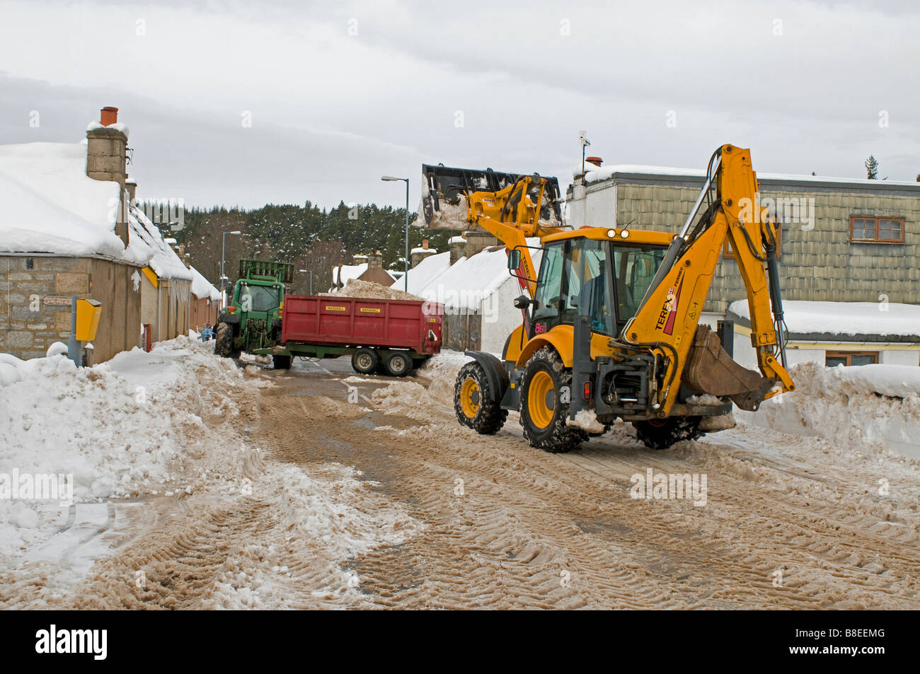 Tomintoul winter hi-res stock photography and images - Alamy