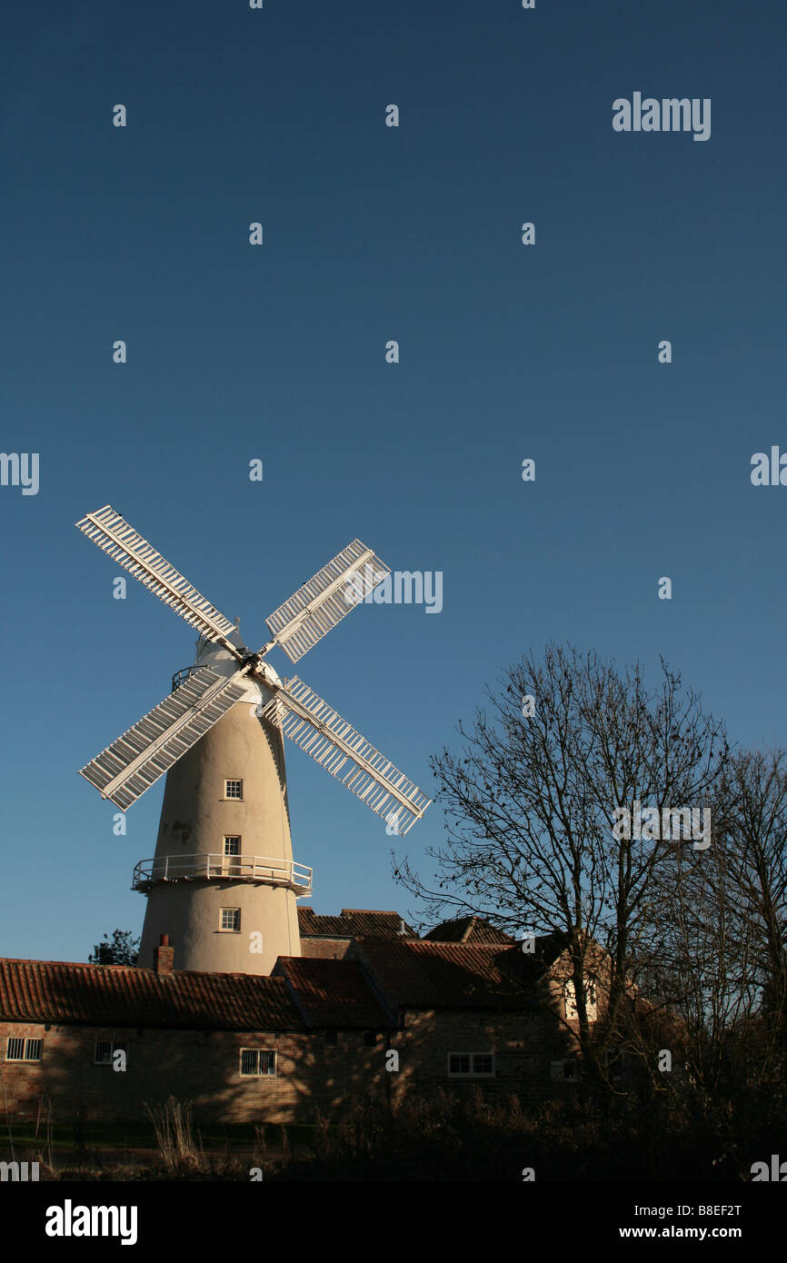 Windmill at Denver Norfolk England Stock Photo - Alamy