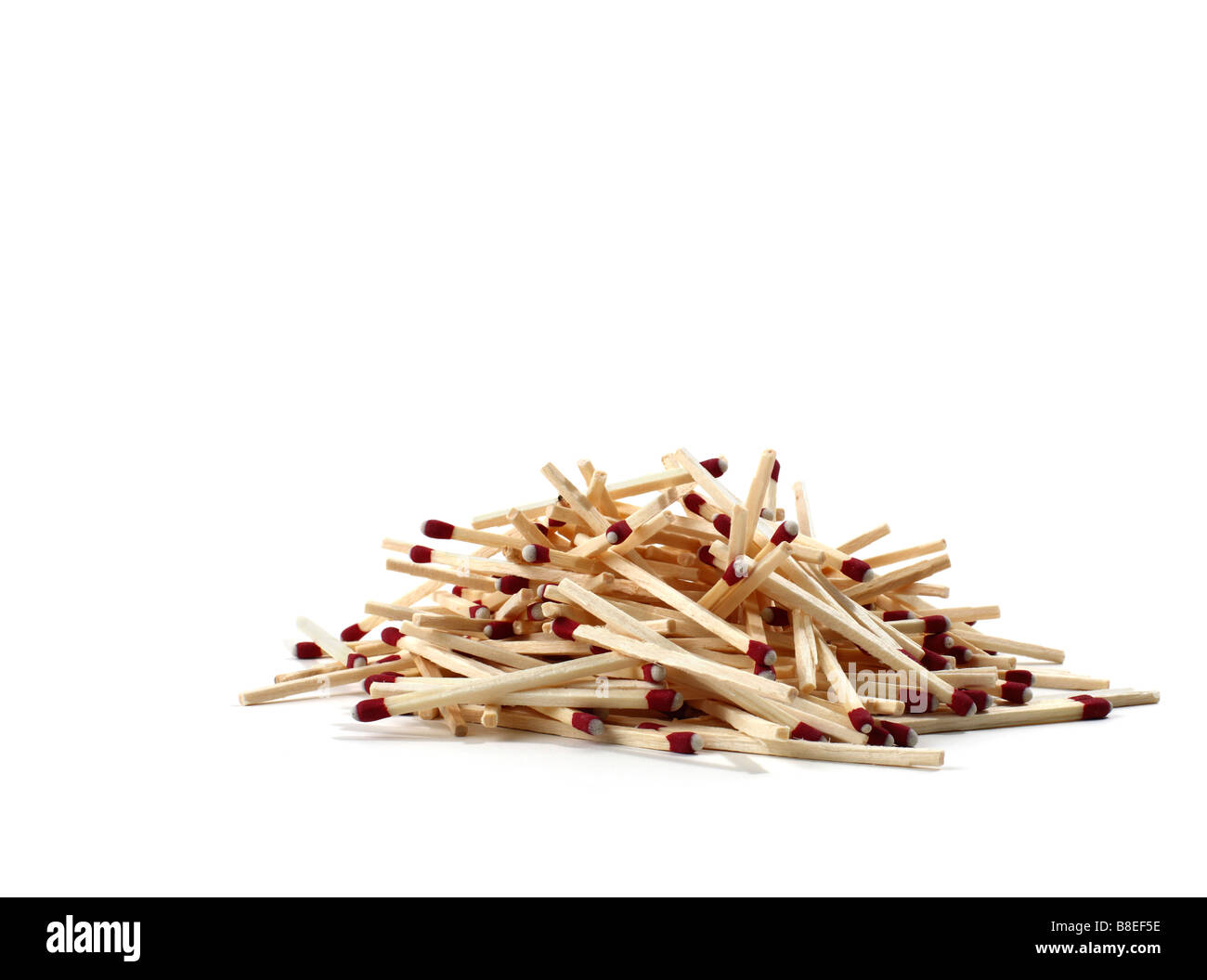 Pile of matchsticks Cut Out Stock Images & Pictures - Alamy