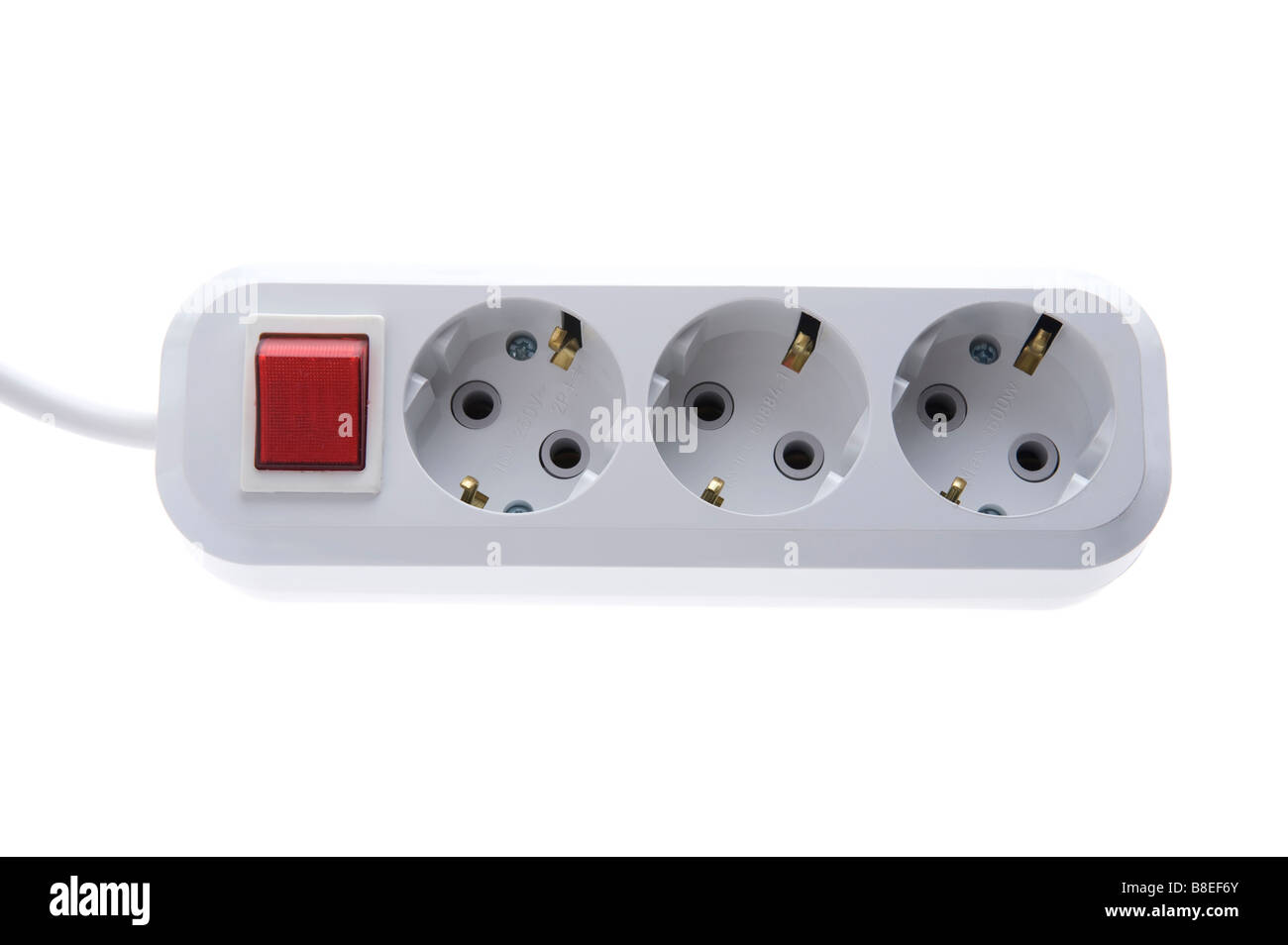 object on white tool Electric socket and outlet Stock Photo - Alamy