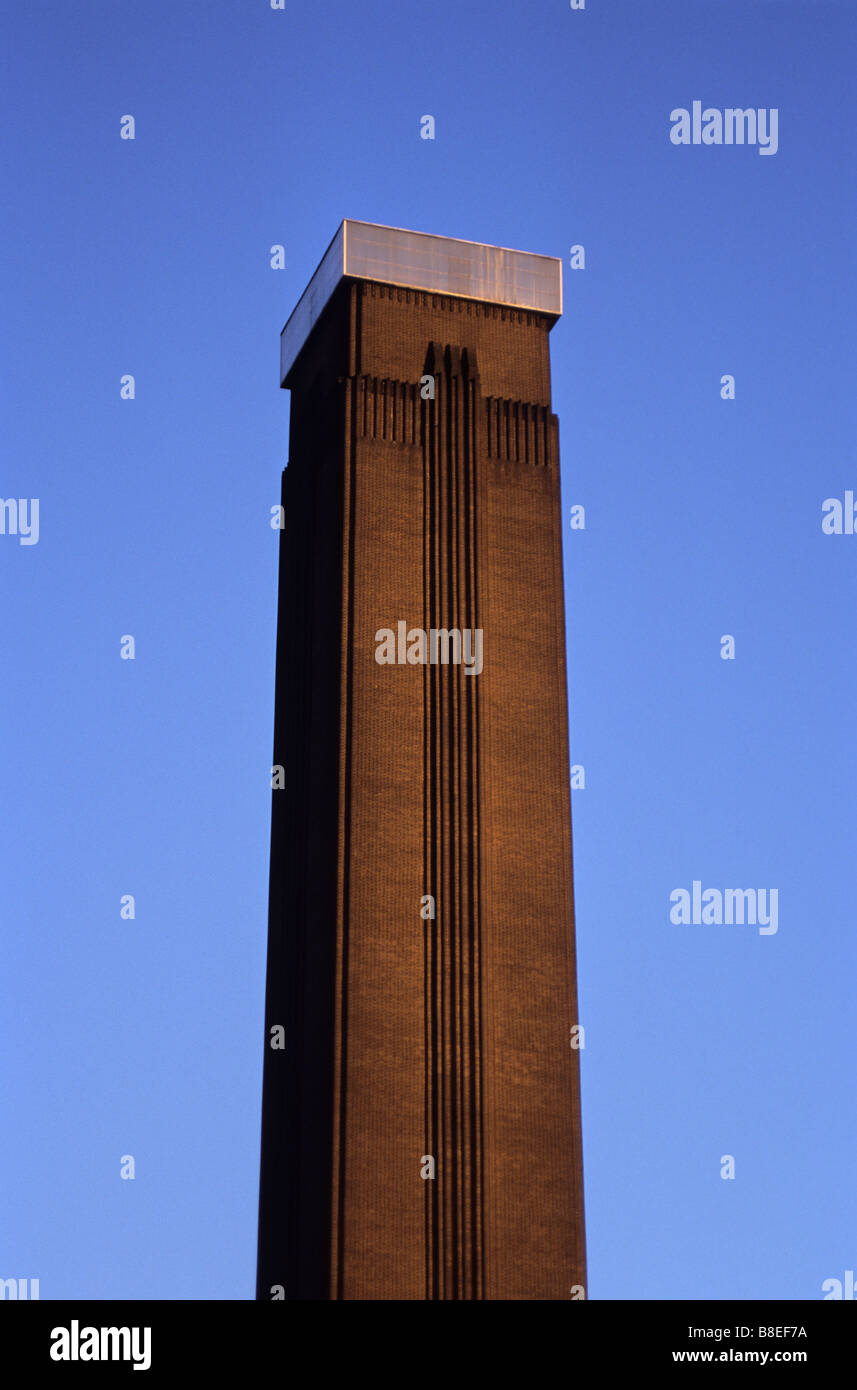 Tate Modern gallery building tower, London, UK Stock Photo - Alamy