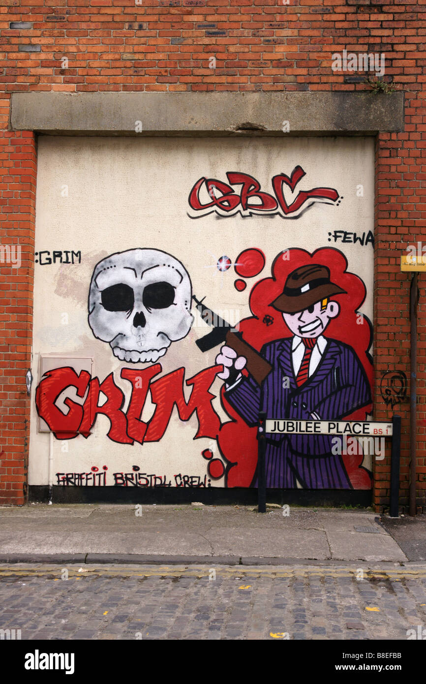 Graffiti in Bristol Stock Photo - Alamy