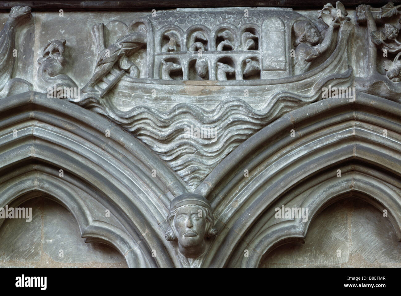 Salisbury Cathedral Chapter House Frieze