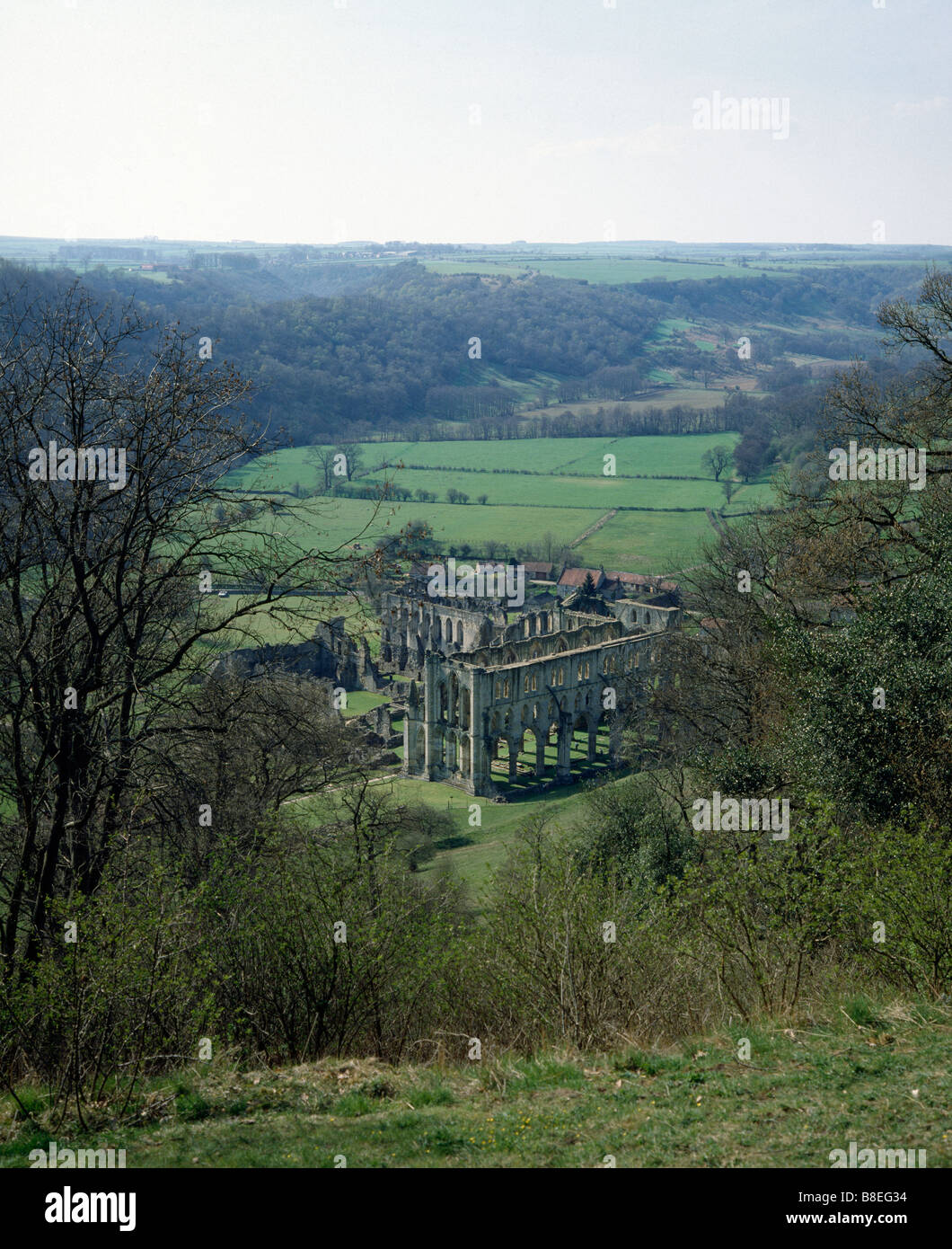 Yorkshire abbey ruins hi-res stock photography and images - Alamy