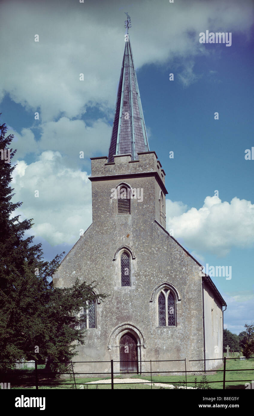 Steventon Church Hampshire Stock Photo - Alamy