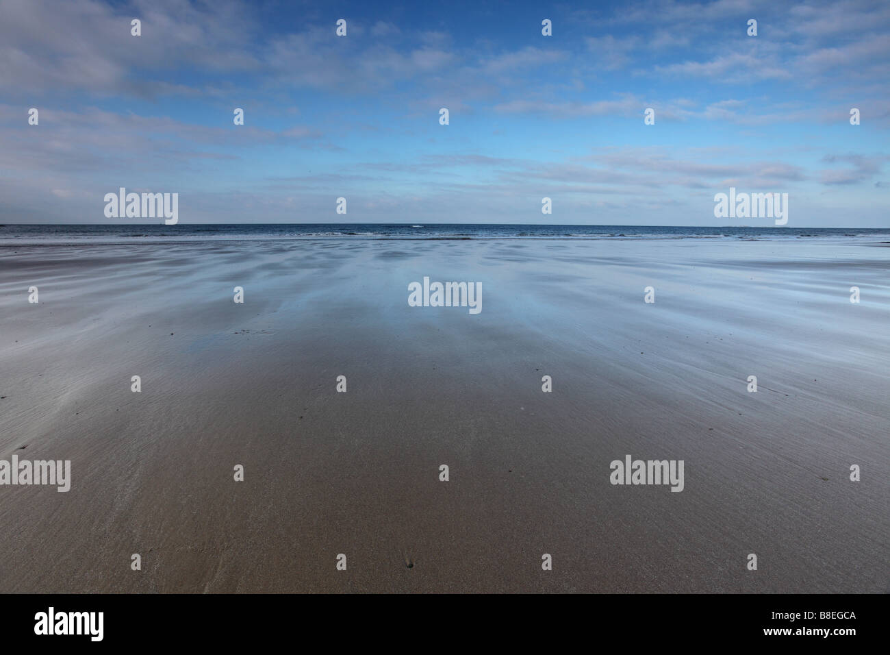 looking across the beach towards the sea Stock Photo - Alamy