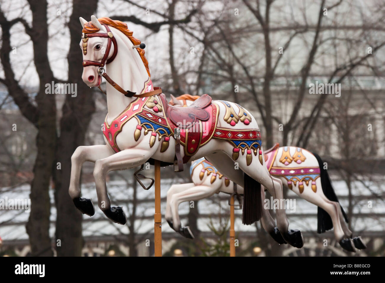 Roundabout horse hi-res stock photography and images - Alamy