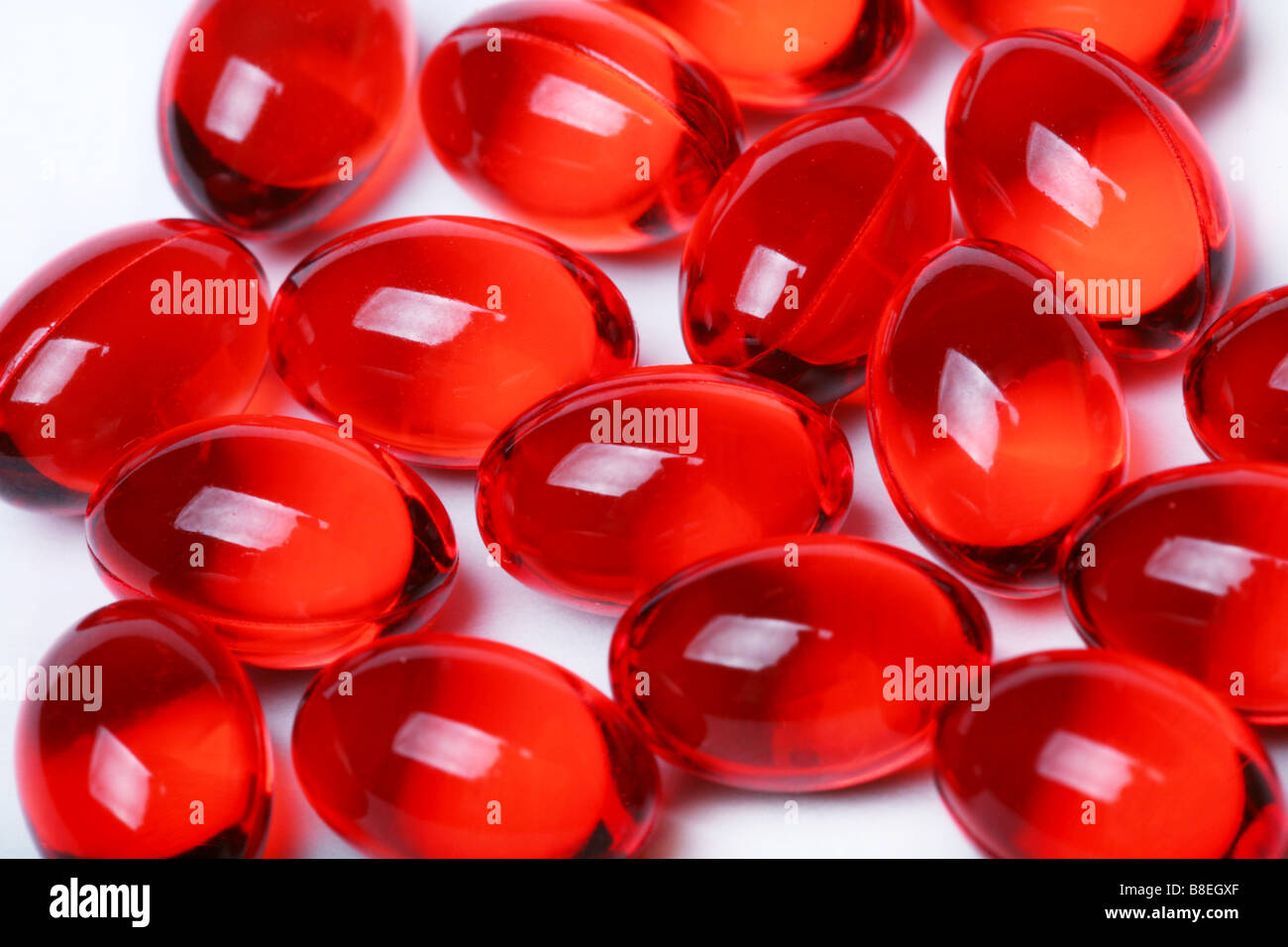 Red vitamin macro hi-res stock photography and images - Alamy