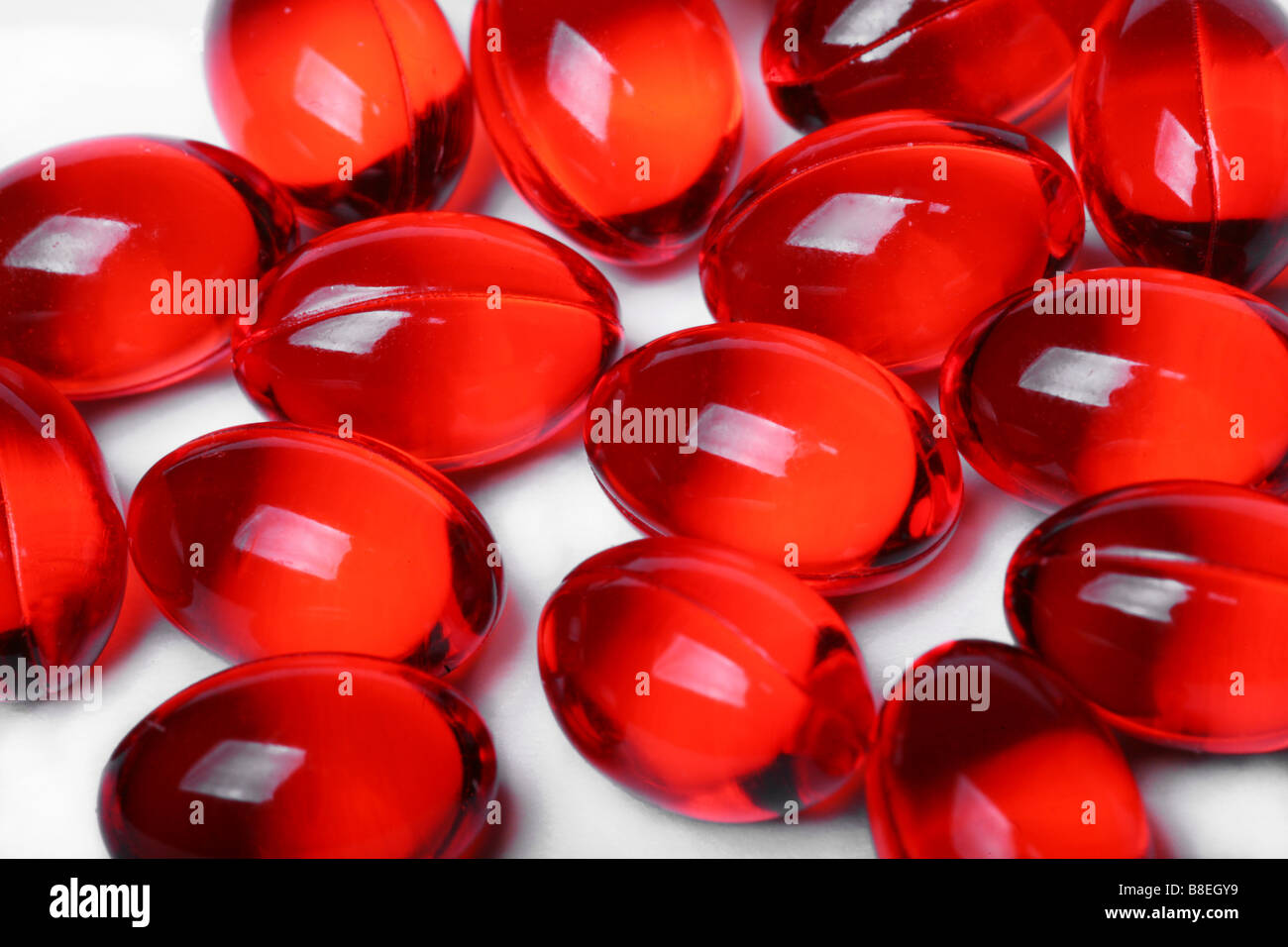 Red vitamin macro hi-res stock photography and images - Alamy