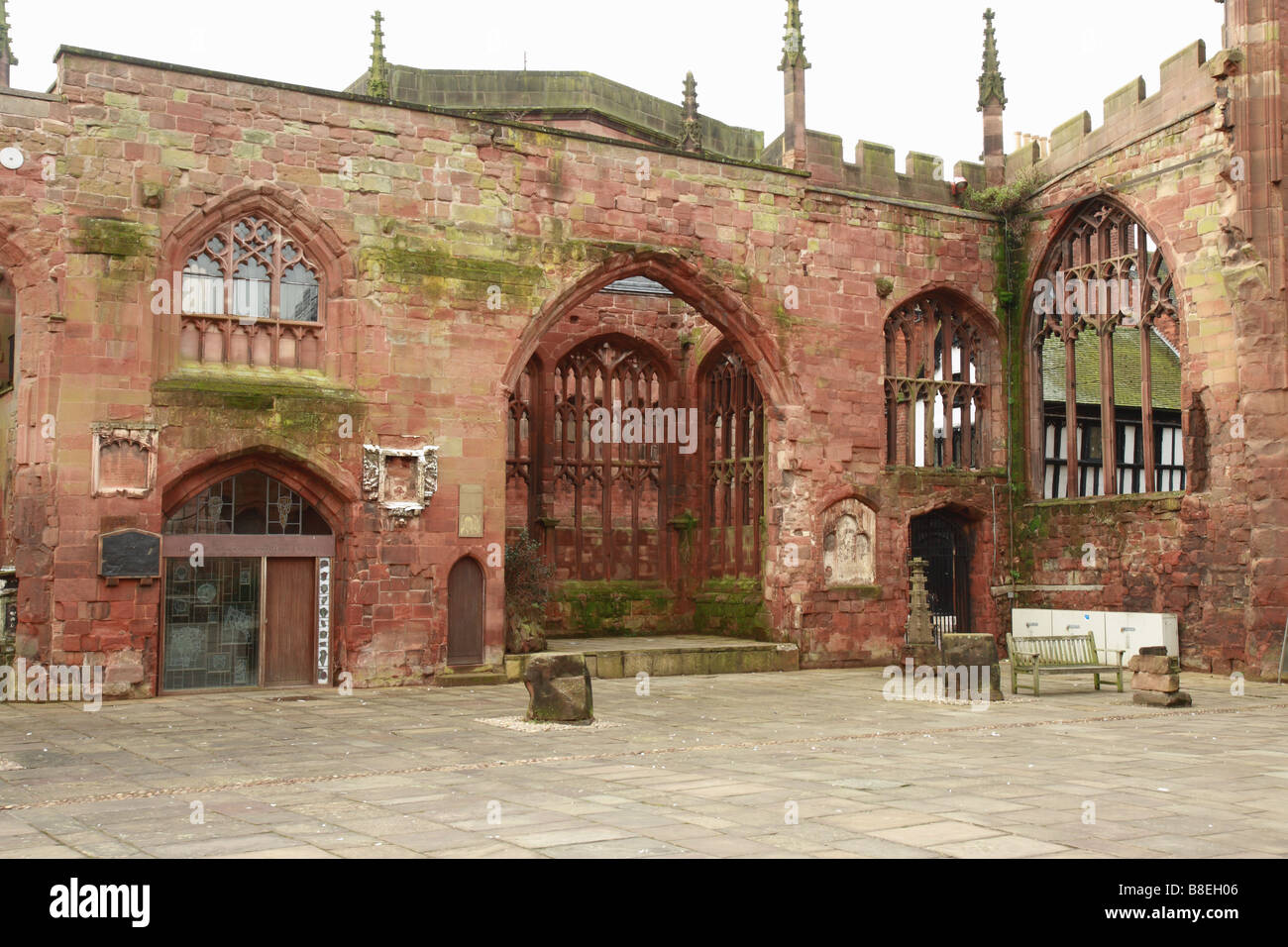 Old coventry cathedral hi-res stock photography and images - Alamy