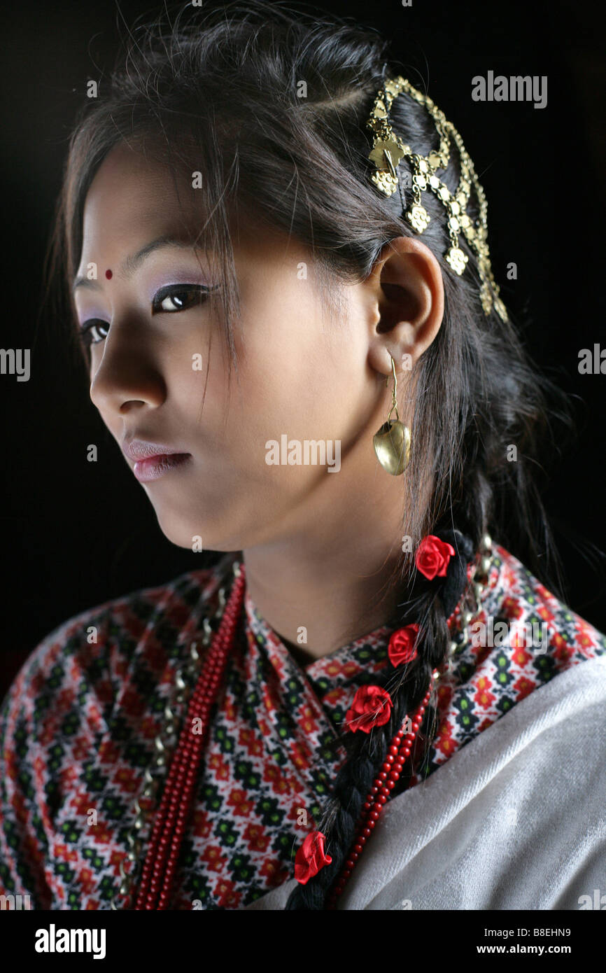 Nepal model hi-res stock photography and images - Alamy