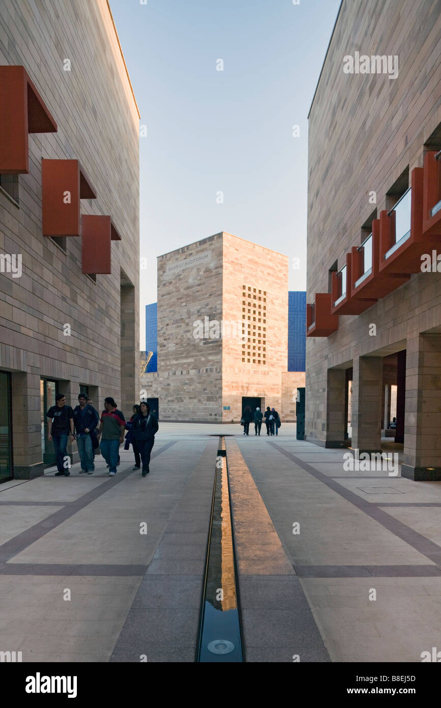 view from campus center towards Bassily auditorium, American University ...