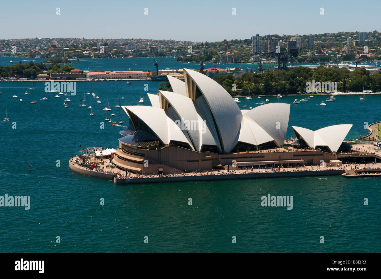 Aerial view sydney opera house hi-res stock photography and images - Alamy