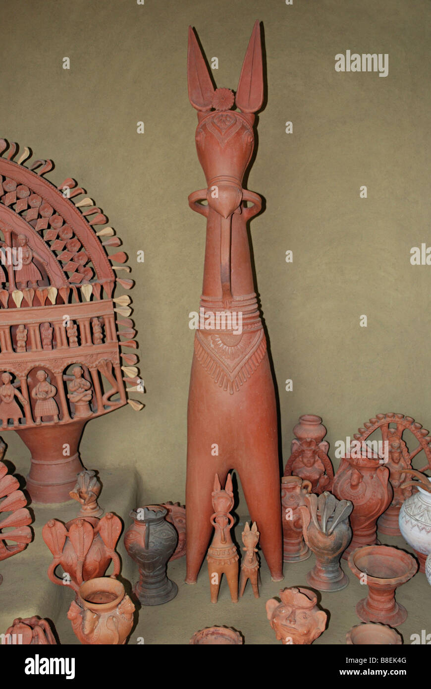 Terracotta Structure at Manav Sangrahalaya, Bhopal, Madhya Pradesh ...