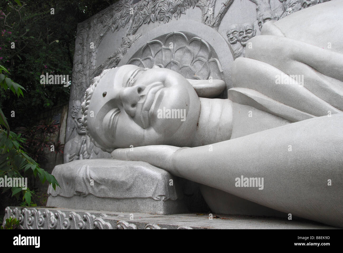 Giant smiling Buddha Stock Photo - Alamy