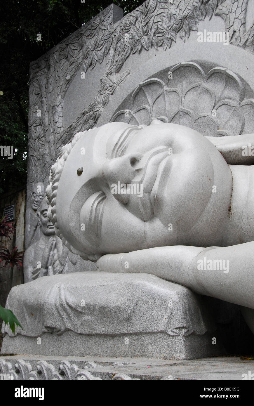 Giant smiling Buddha Stock Photo - Alamy