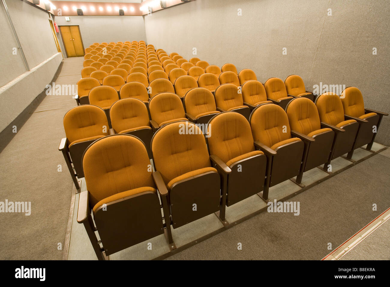 empty small cinema auditorium Stock Photo - Alamy