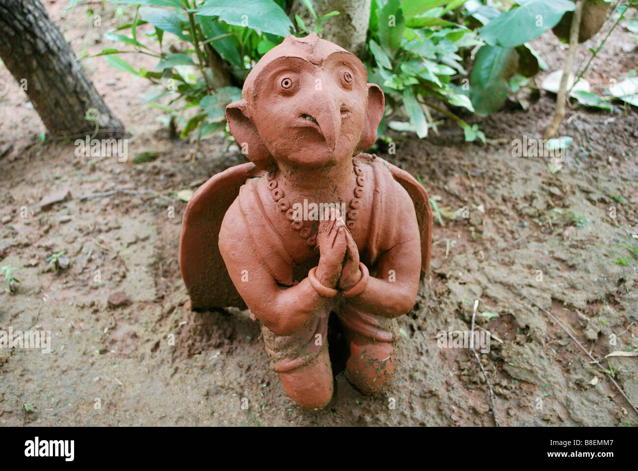 Garuda Avatar, Terracotta Structure at Manav Sangrahalaya, Bhopal ...