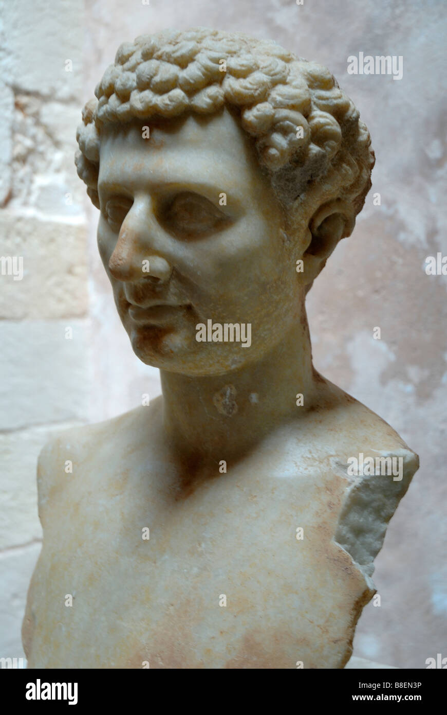 Treasures in the Archaeological Museum in Chania in Western Crete in ...